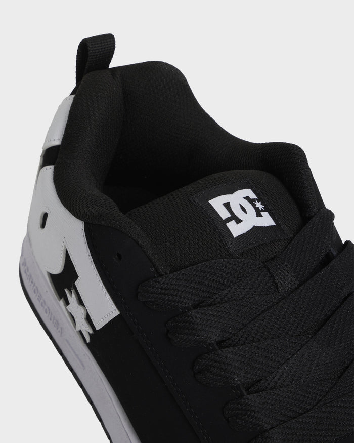 Mens Court Graffik Sneakers - BLACK / 9 | DC Shoes
