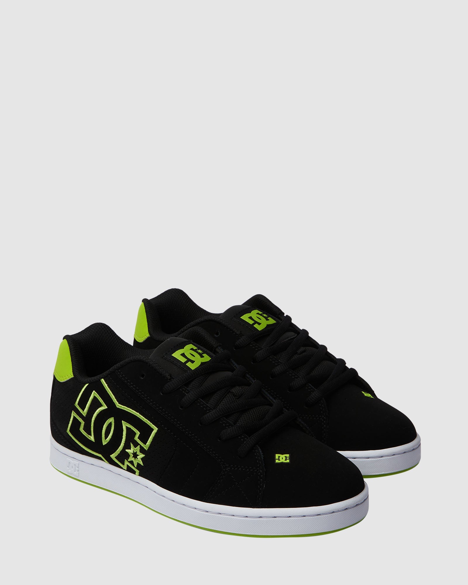 Men's Net Shoes - BLACK/LIME GREEN / 7 | DC Shoes