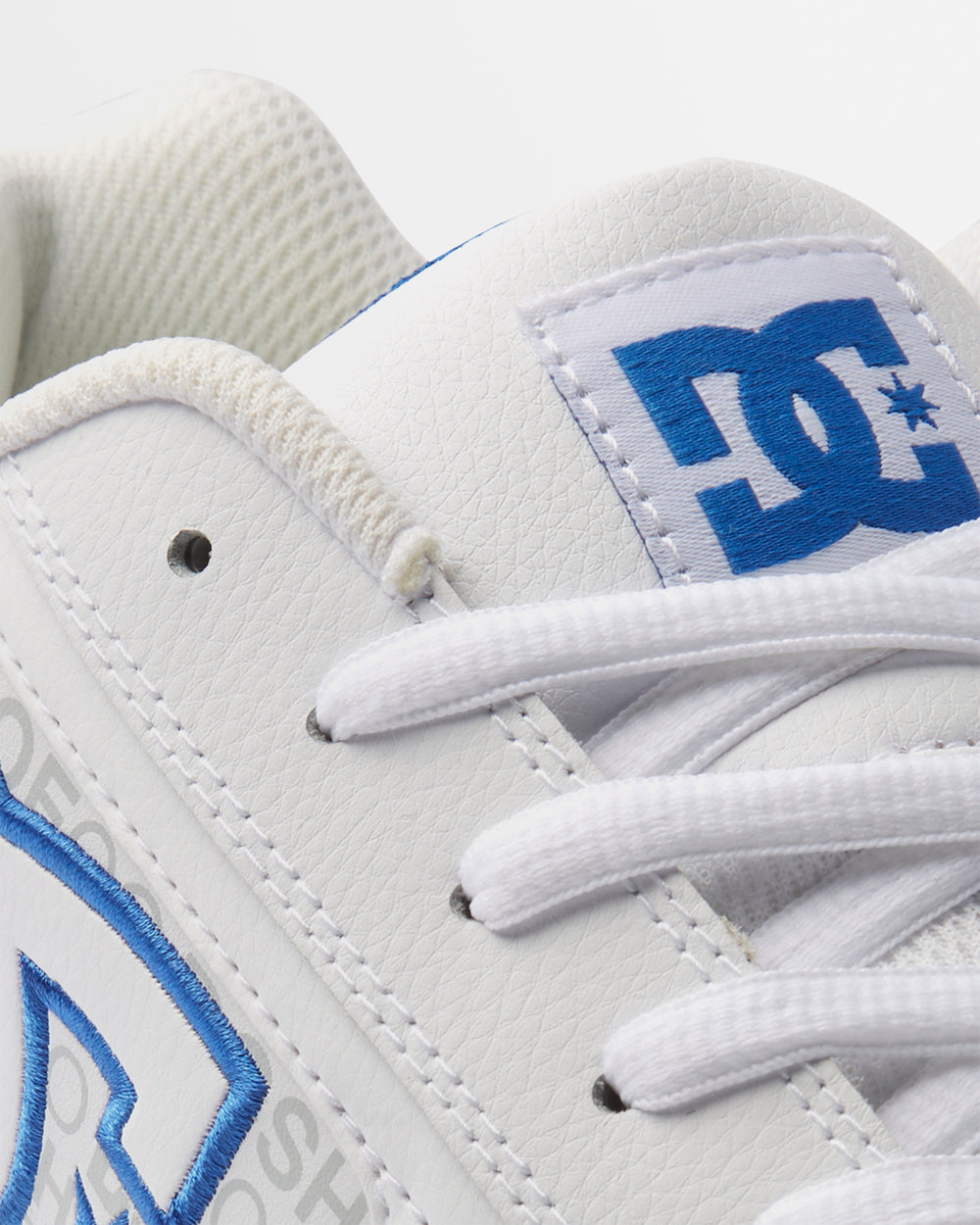 Mens Net Shoes - WHITE/GREY/BLUE / 7 | DC Shoes