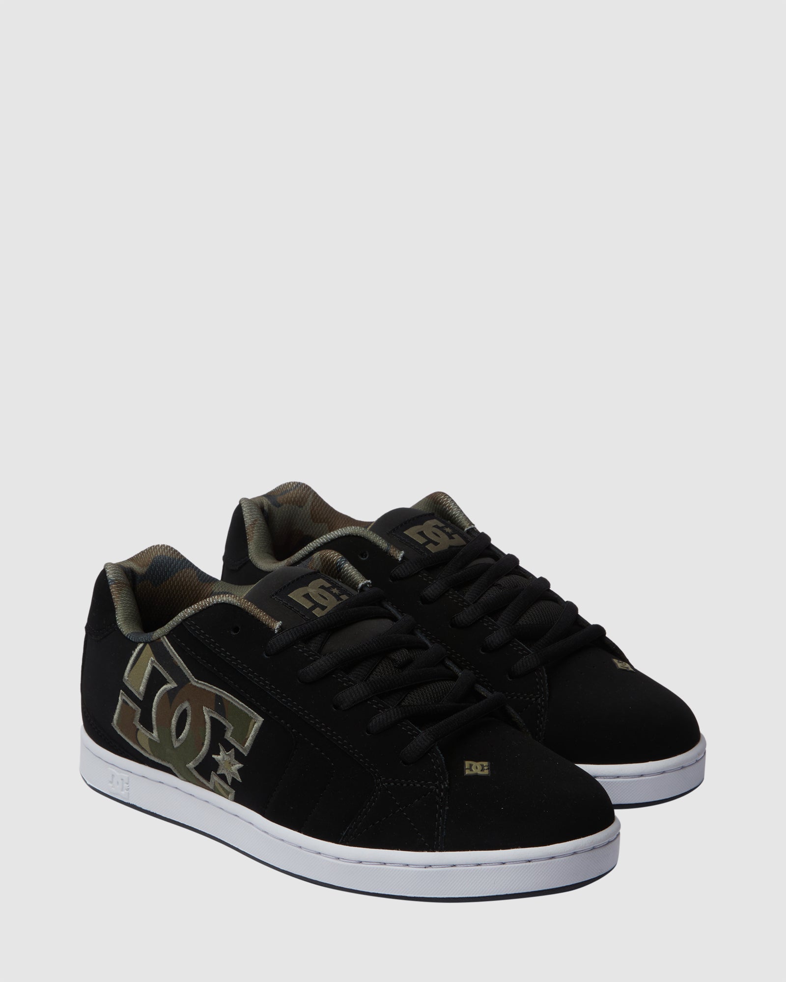 Mens Net Shoes - BLACK/GREEN/BLACK / 7 | DC Shoes