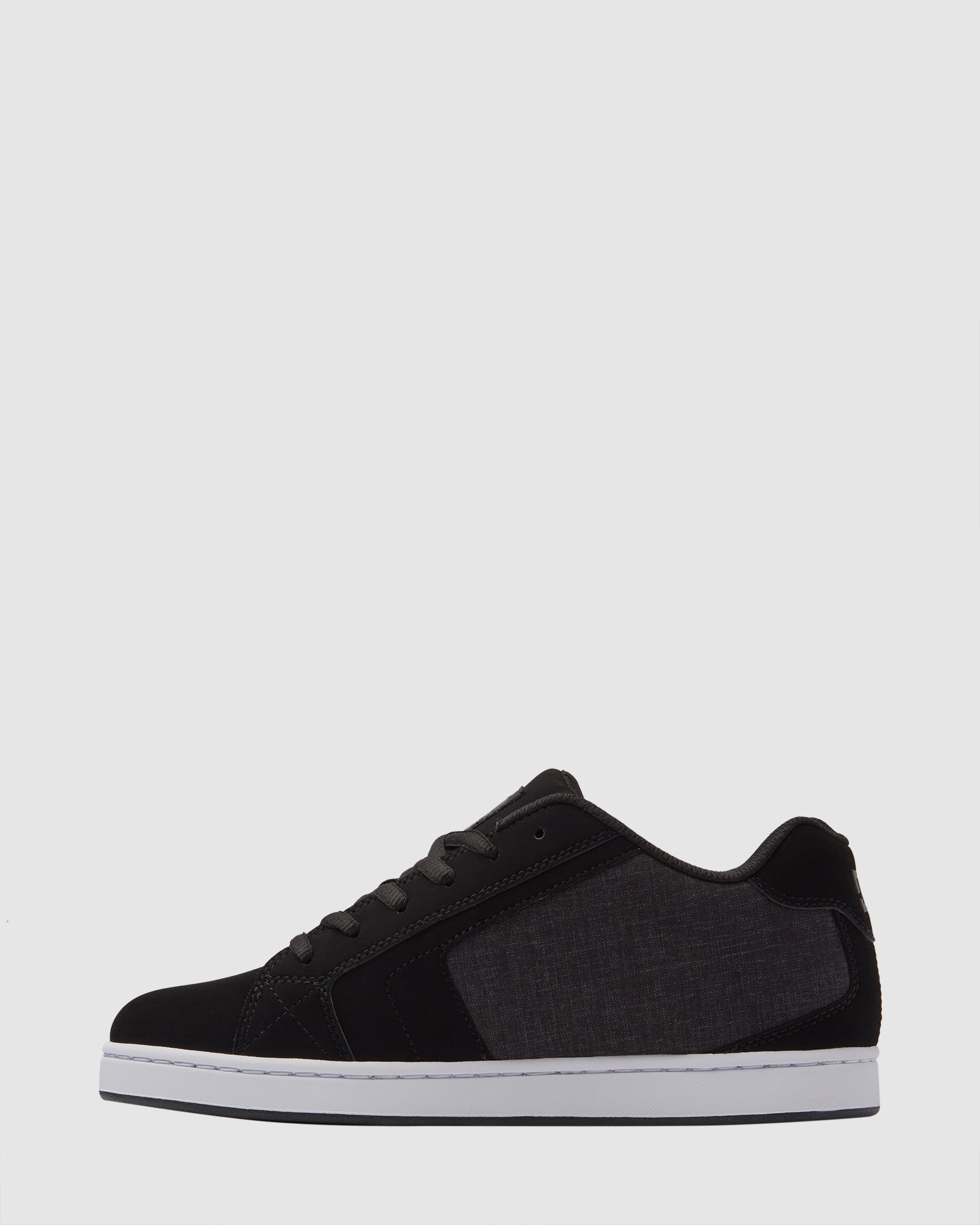 Mens Net Shoes - BLACK/WHITE/BLACK / 6 | DC Shoes