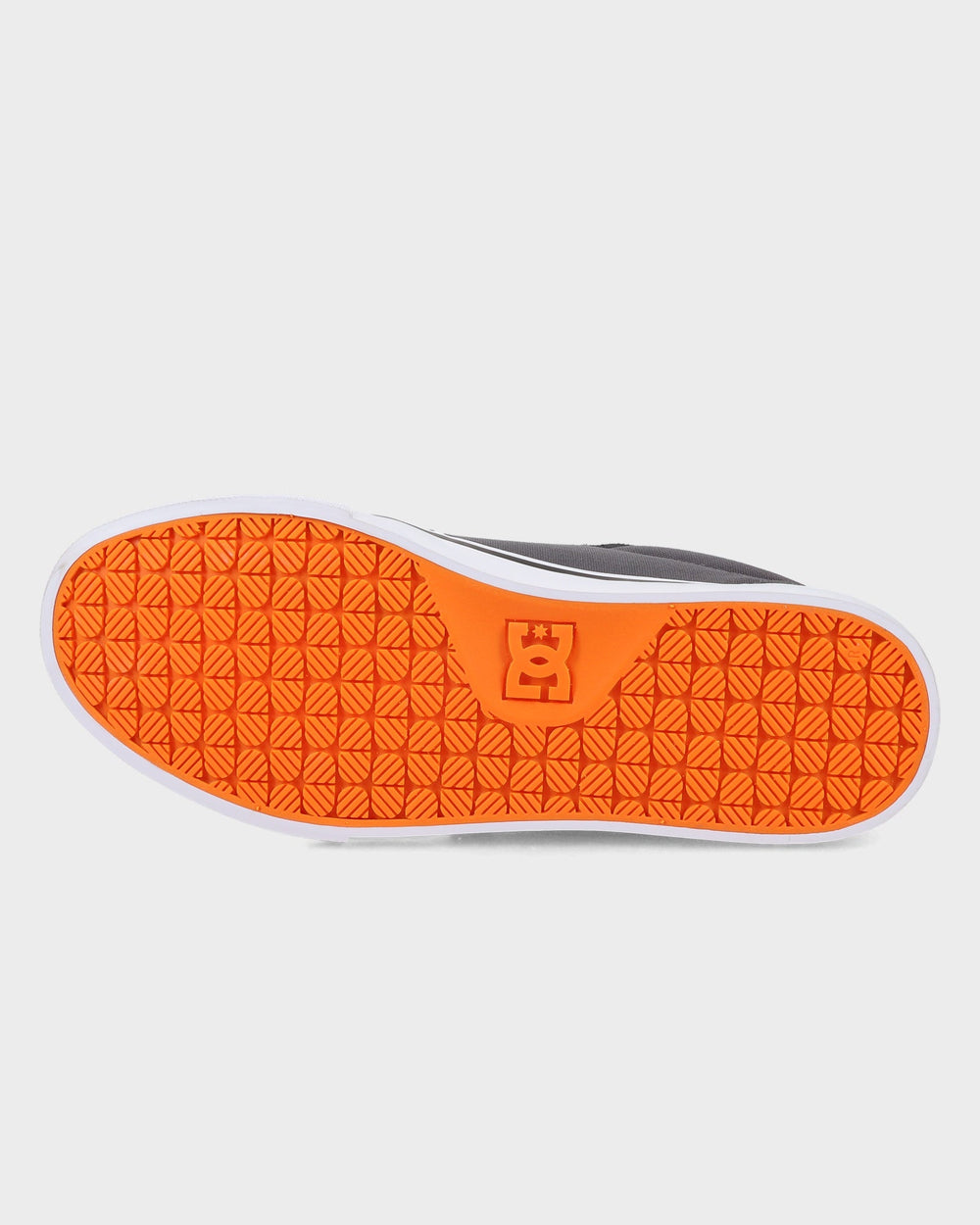Mens Anvil Skate Shoes - GREY/BLACK/ORANGE / 6 | DC Shoes
