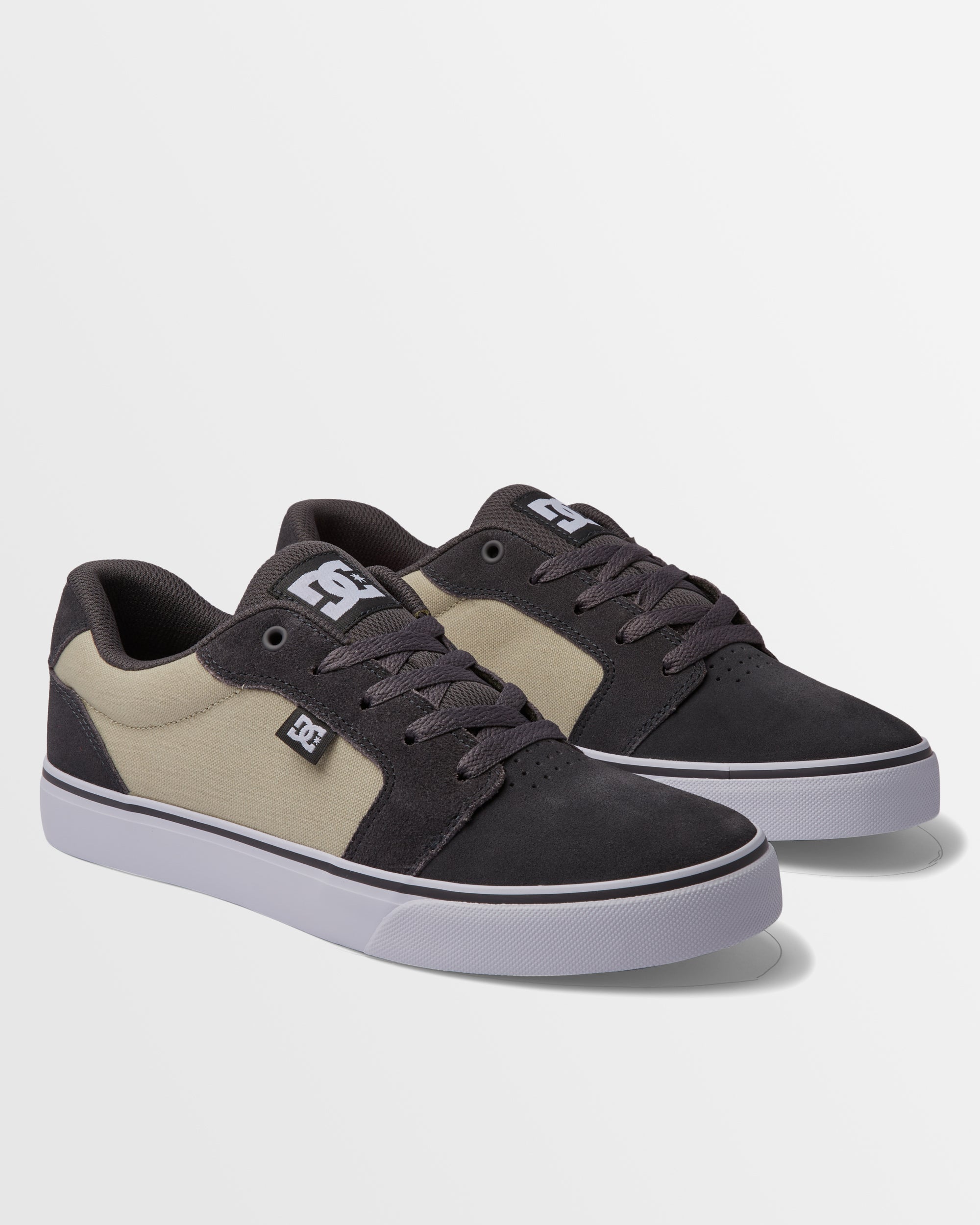 Mens Anvil Shoes - GREY/WHITE/GREY / 7 | DC Shoes