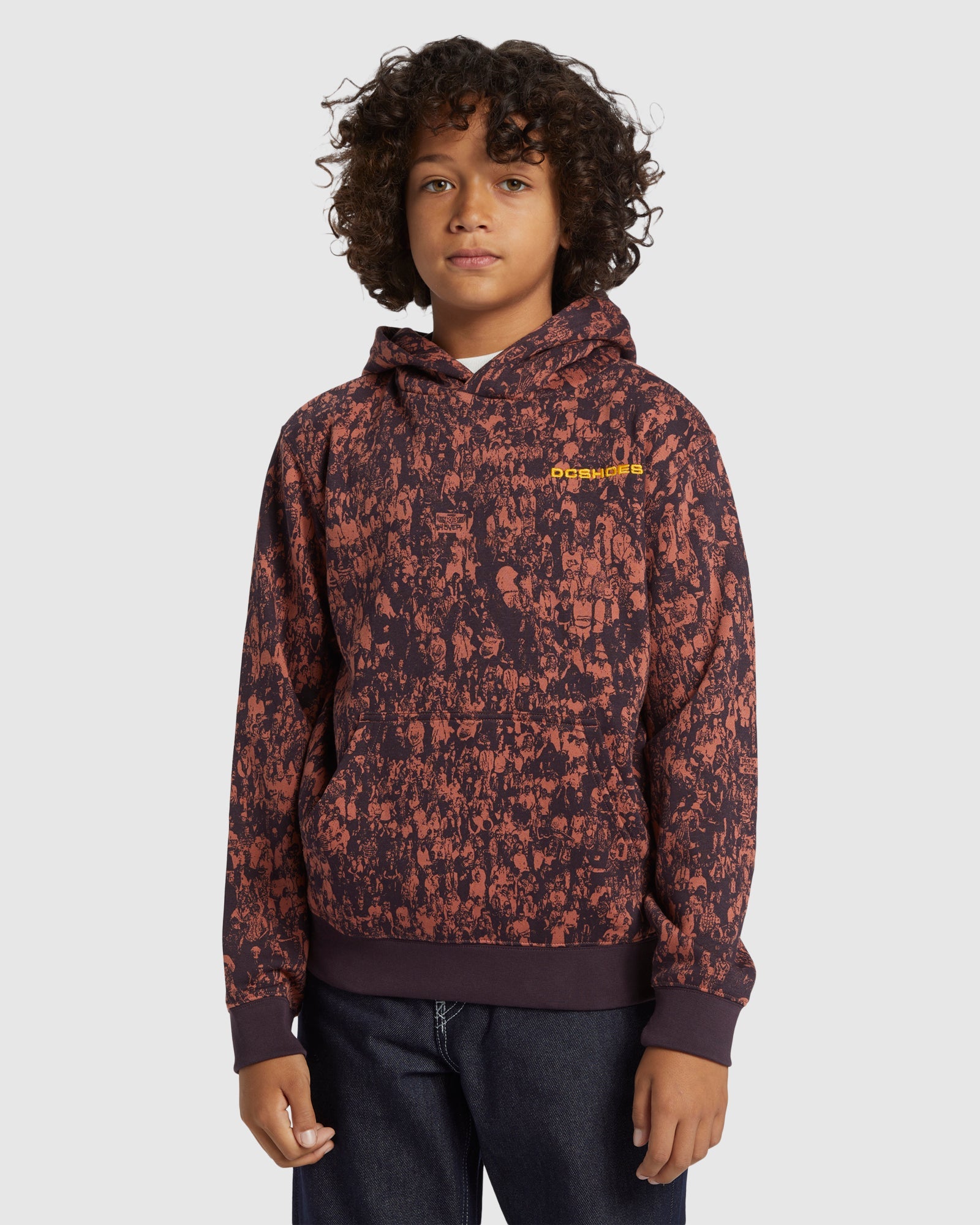 Boys 8-16 Shuttle Pullover Hoodie - CEDAR WOOD CHAIR ONE PRINT / 8/XS ...