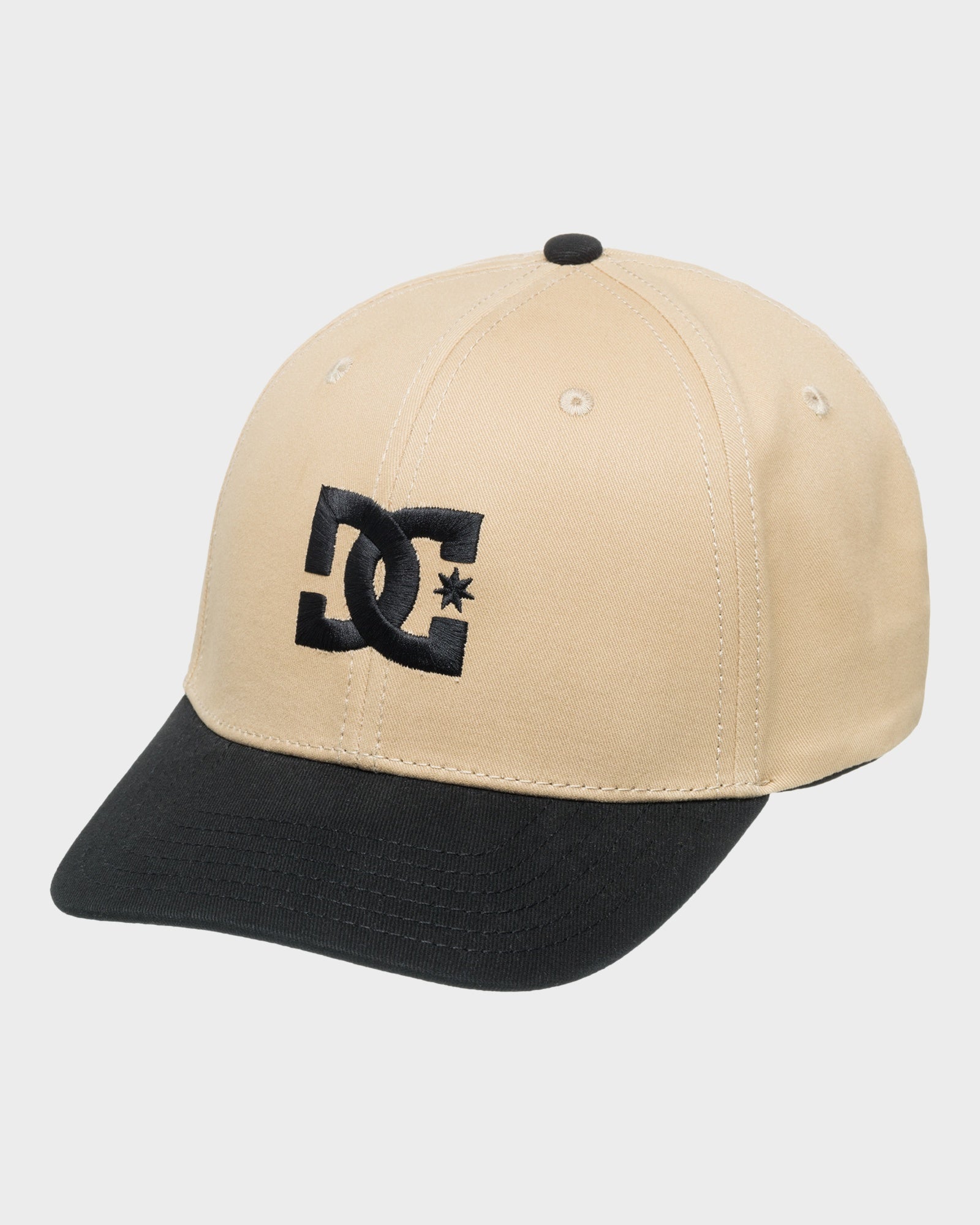 Boys 8-16 DC Cap Star Flexfit Cap - CROCKERY/BLACK / 1SZ | DC Shoes