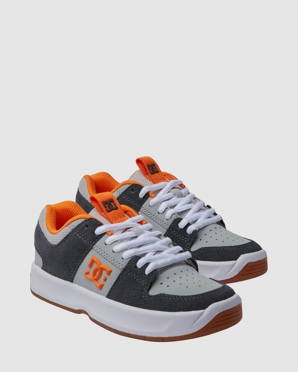Kids Lynx Zero Shoes - GREY/GREY/ORANGE / 11 | DC Shoes