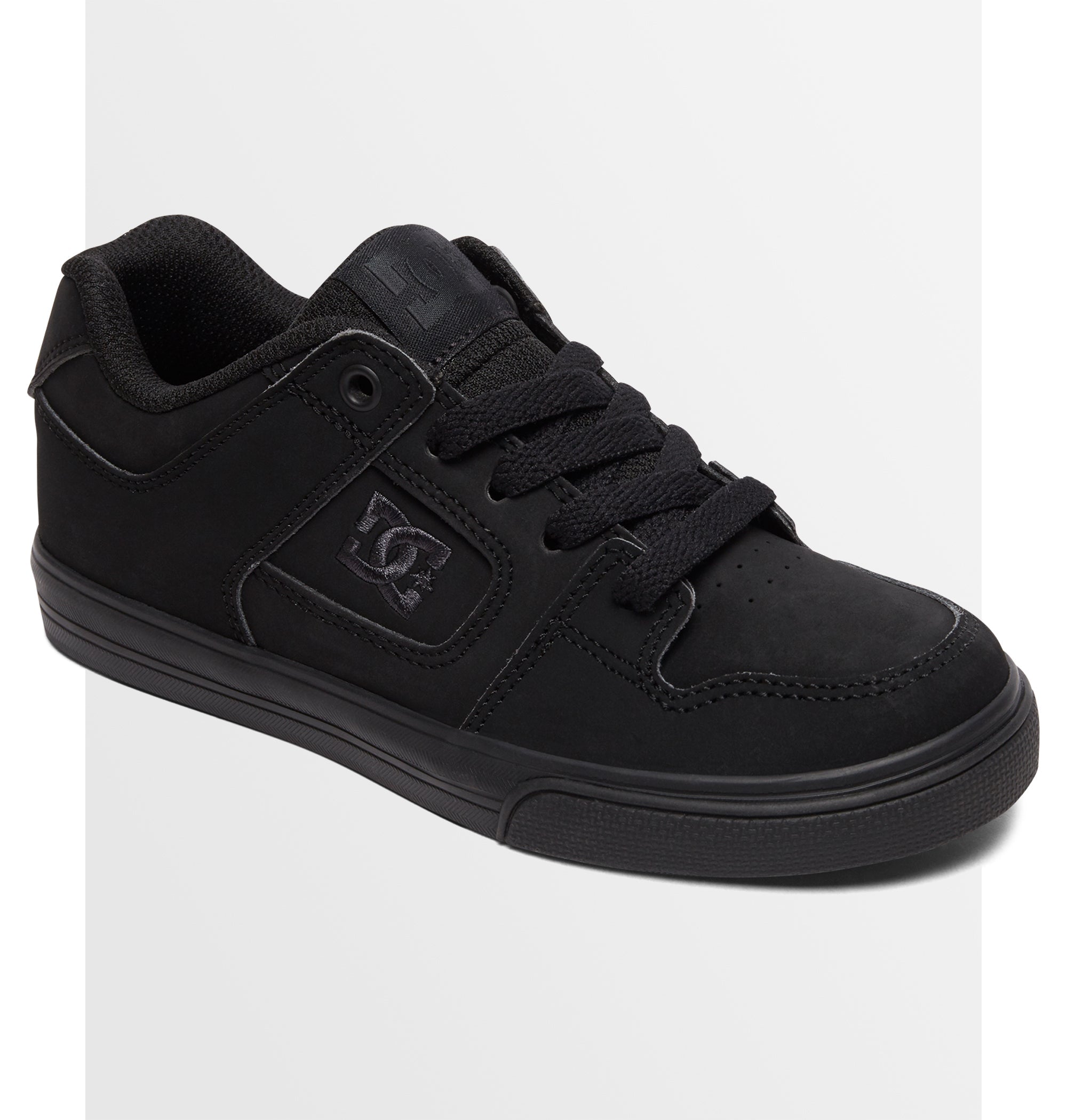 Boys 8-16 Pure Skate Shoes - BLACK/PIRATE BLACK / 11 | DC Shoes