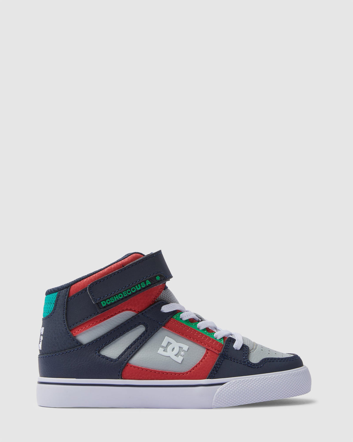 Kids 4-16 Pure High-Top Ev Shoes - HEATHER GREY/NAVY / 11 | DC Shoes