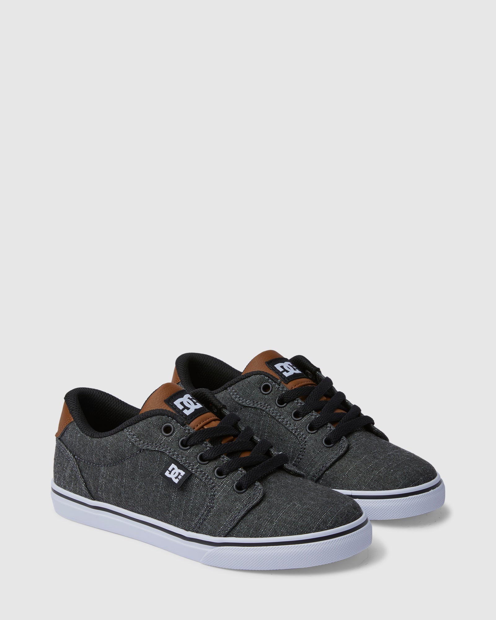 Kids Anvil Shoes - DK GREY/BATTLESHIP / 11 | DC Shoes