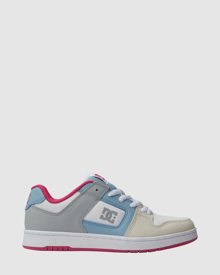 Womens Manteca 4 Shoes - BLUE/PINK / 5 | DC Shoes