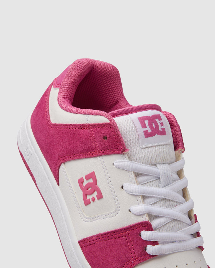 Womens Manteca 4 Shoes - PINK/WHITE / 5 | DC Shoes