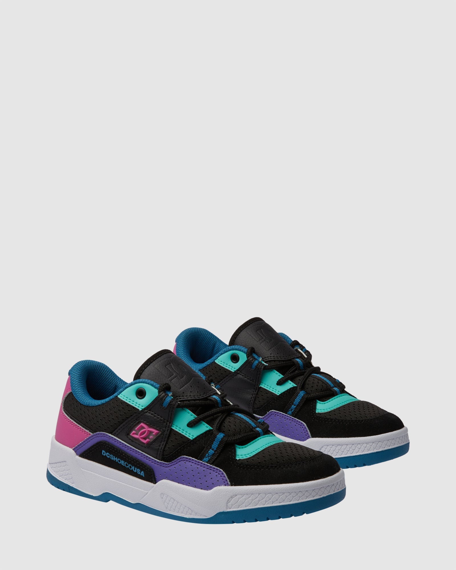 Womens Construct Shoes - BLACK/MULTI/WHITE / 5 | DC Shoes