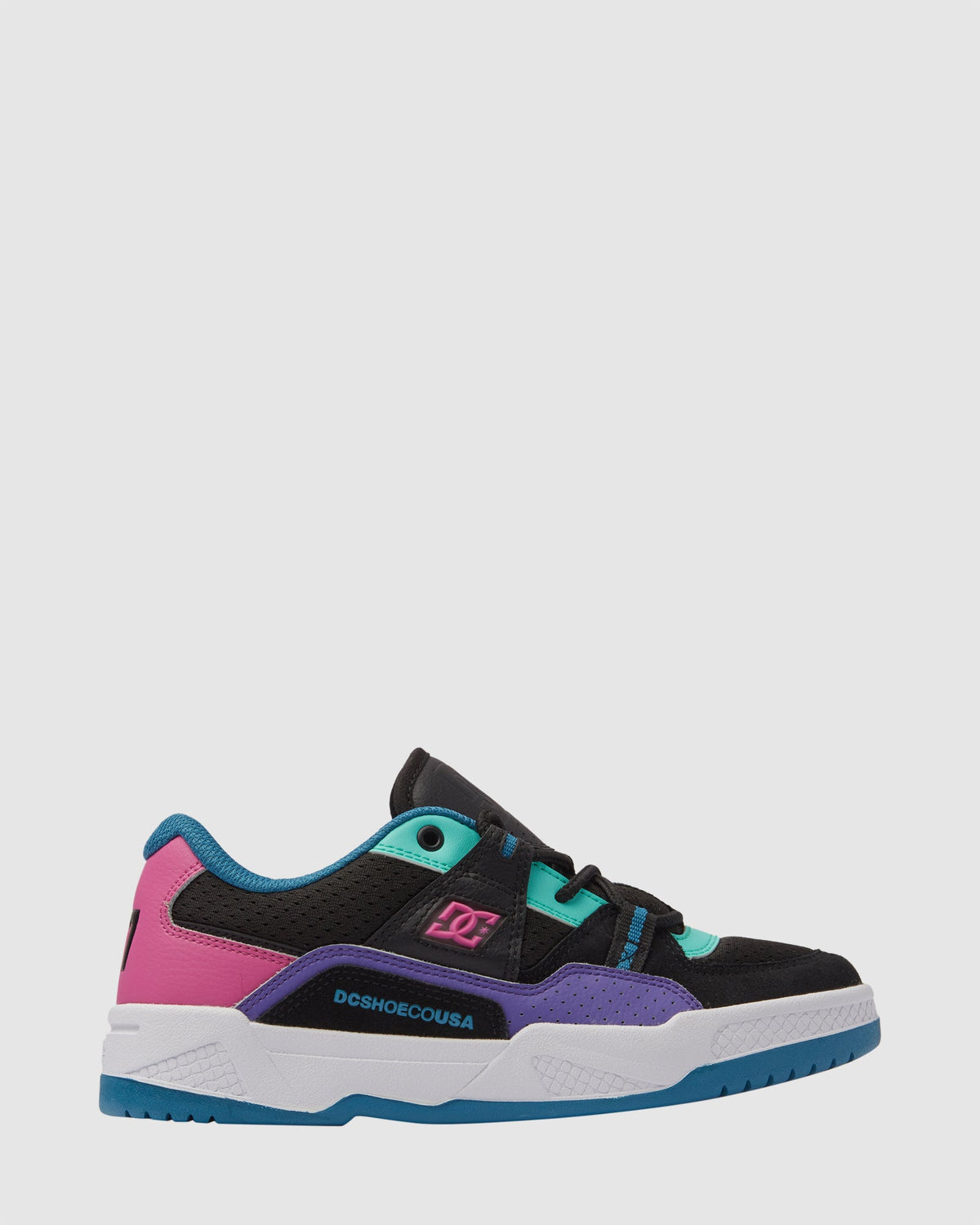 Womens Construct Shoes - BLACK/MULTI/WHITE / 5 | DC Shoes