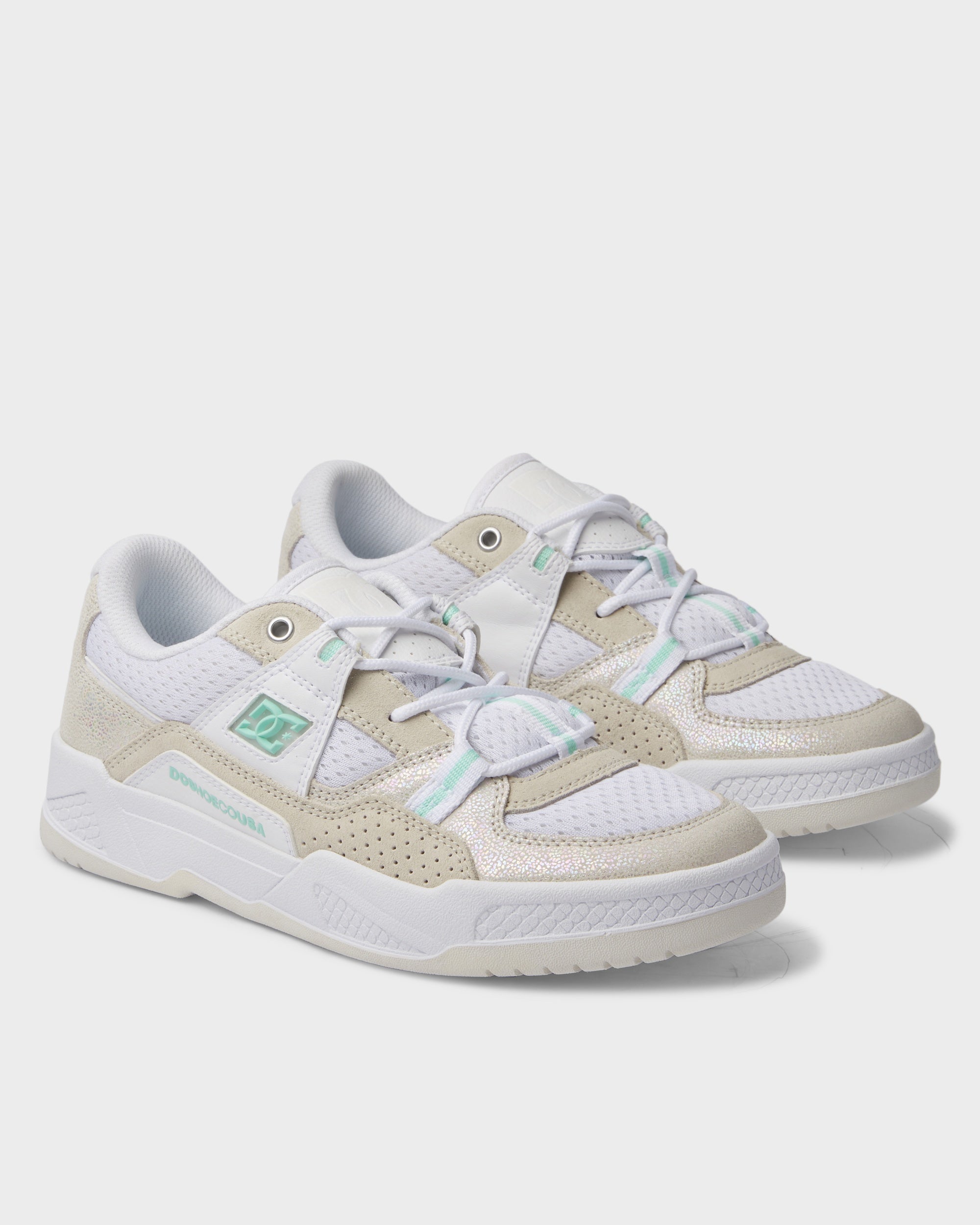 Womens Construct Shoes - WHITE/WHITE/MONOGRAM / 5 | DC Shoes