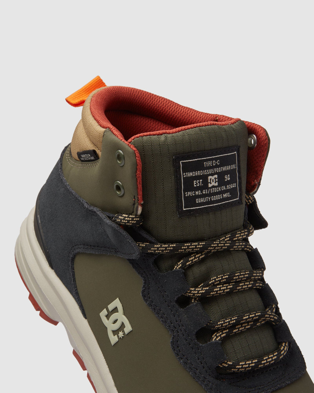 Mens Mutiny WR Boots - BROWN/BROWN/GREEN / 8 | DC Shoes