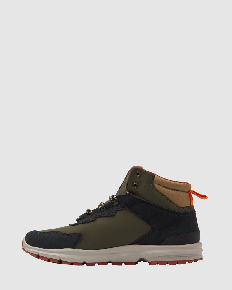 Mens Mutiny WR Boots - BROWN/BROWN/GREEN / 7 | DC Shoes