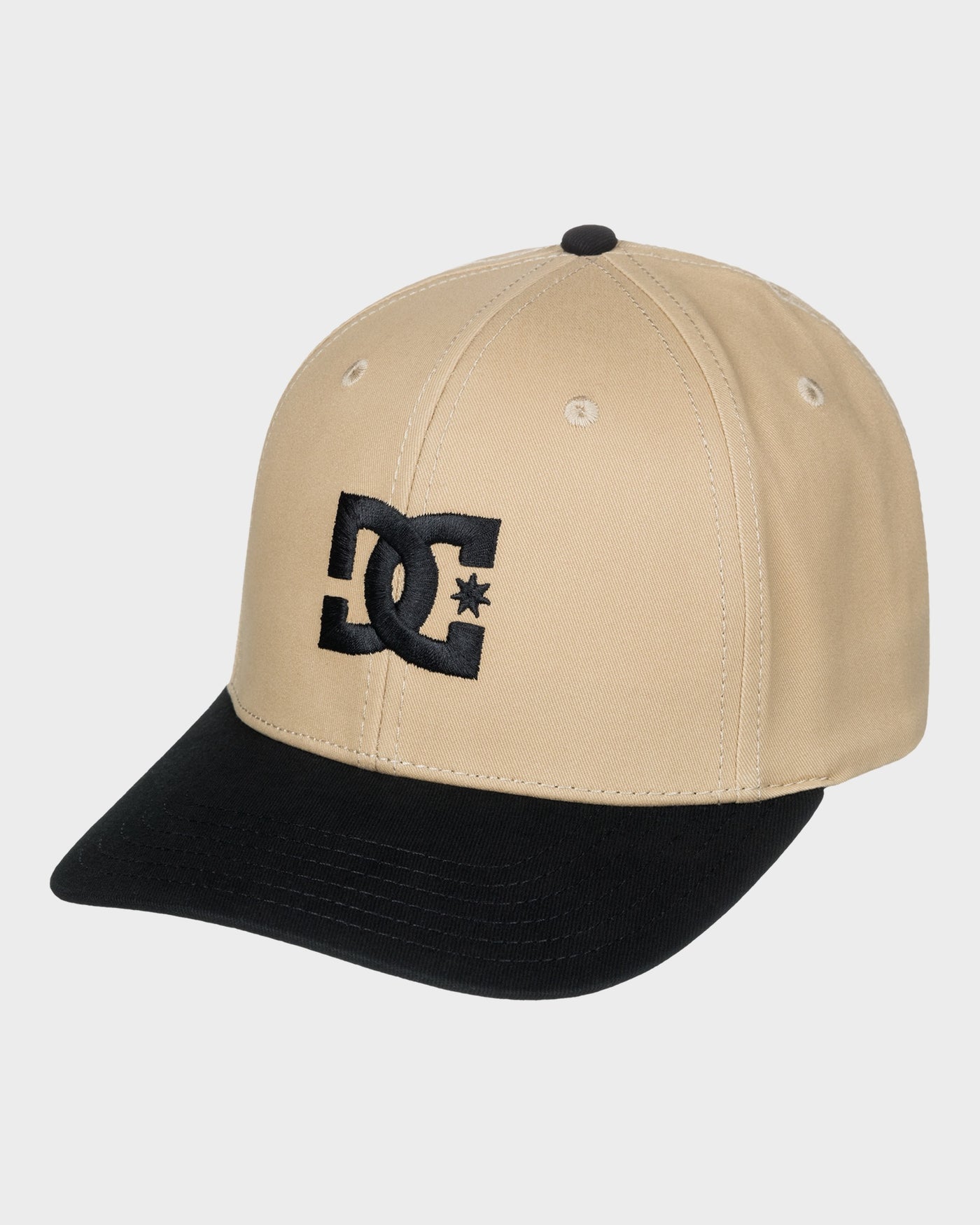 Mens DC Cap Star Flexfit Cap - CROCKERY/BLACK / S/M | DC Shoes
