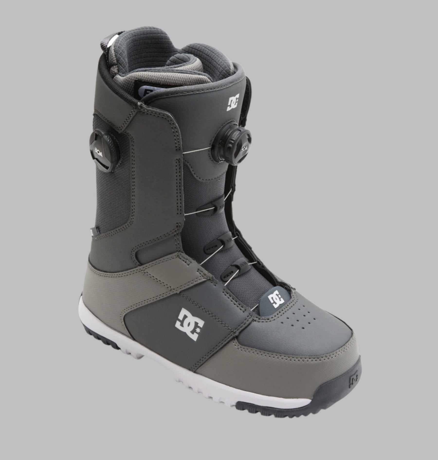 Mens Control BOA Snowboard Boots - DARK SHADOW / 7 | DC Shoes