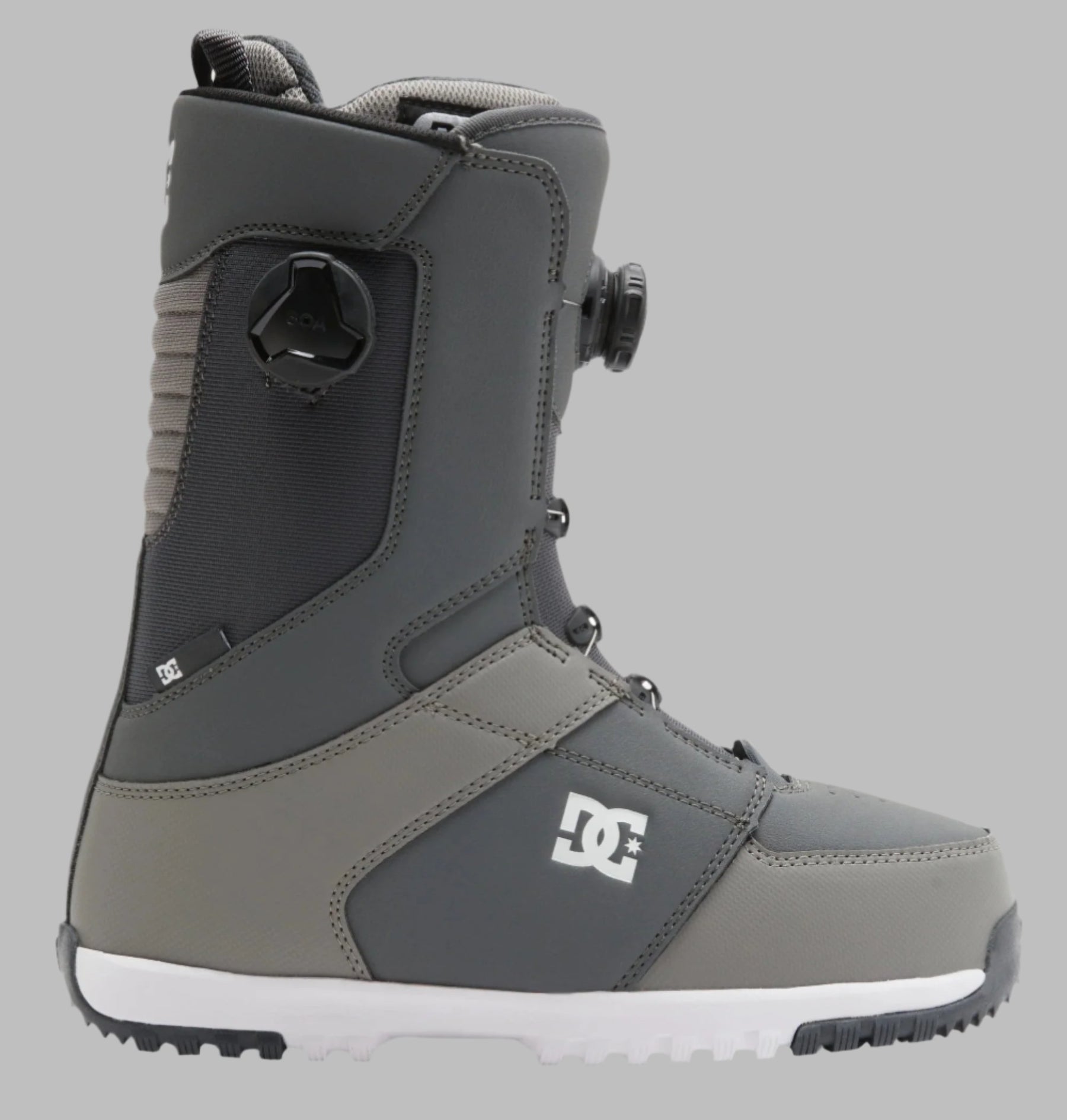Mens Control BOA Snowboard Boots - DARK SHADOW / 7 | DC Shoes