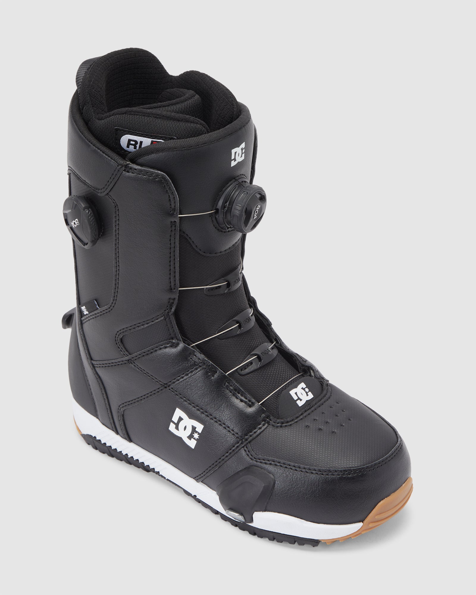 Mens Control Step On BOA Snowboard Boots - BLACK/WHITE / 7.5 | DC Shoes