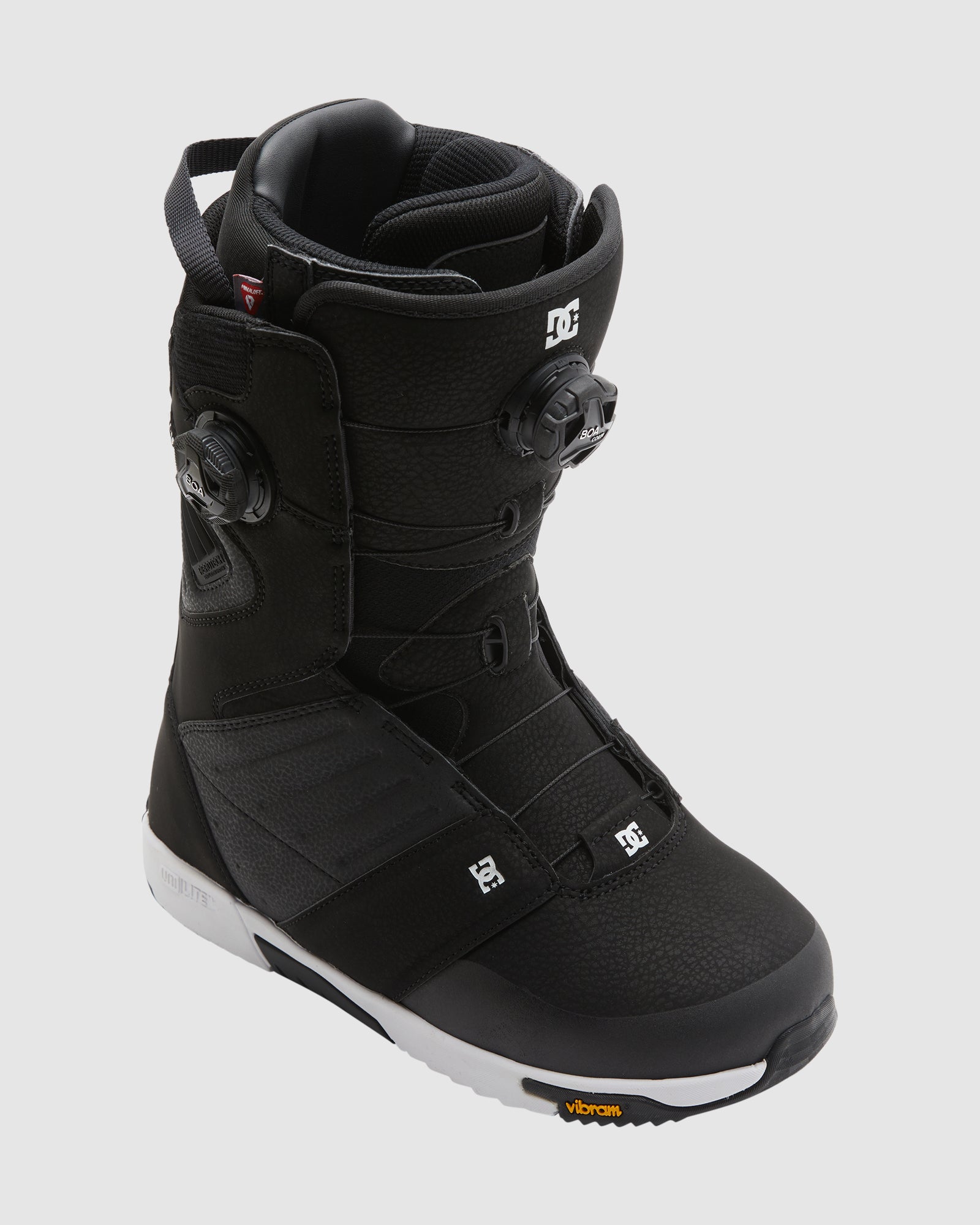 Mens Judge BOA Snowboard Boots - BLACK/BLACK/WHITE / 7 | DC Shoes