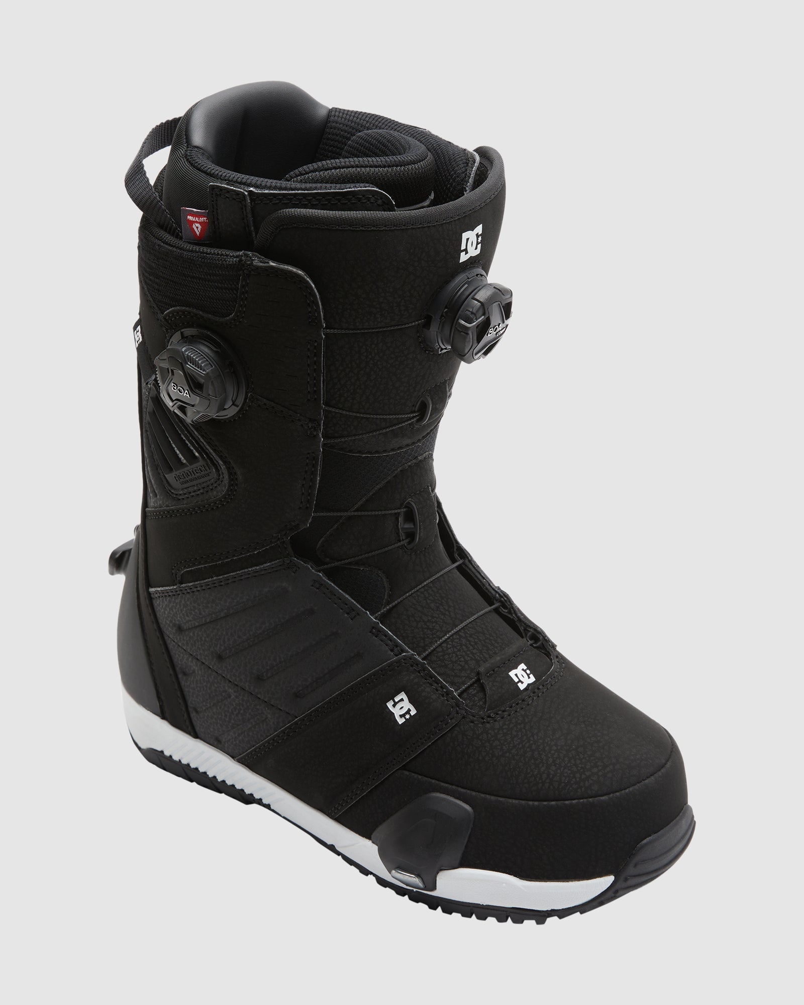 Mens Judge Step On BOA Snowboard Boots - BLACK/WHITE / 7.5 | DC Shoes