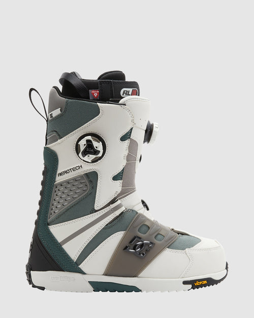 Mens Phantom BOA Snowboard Boots - FOREST GREEN/WHITE / 7 | DC Shoes