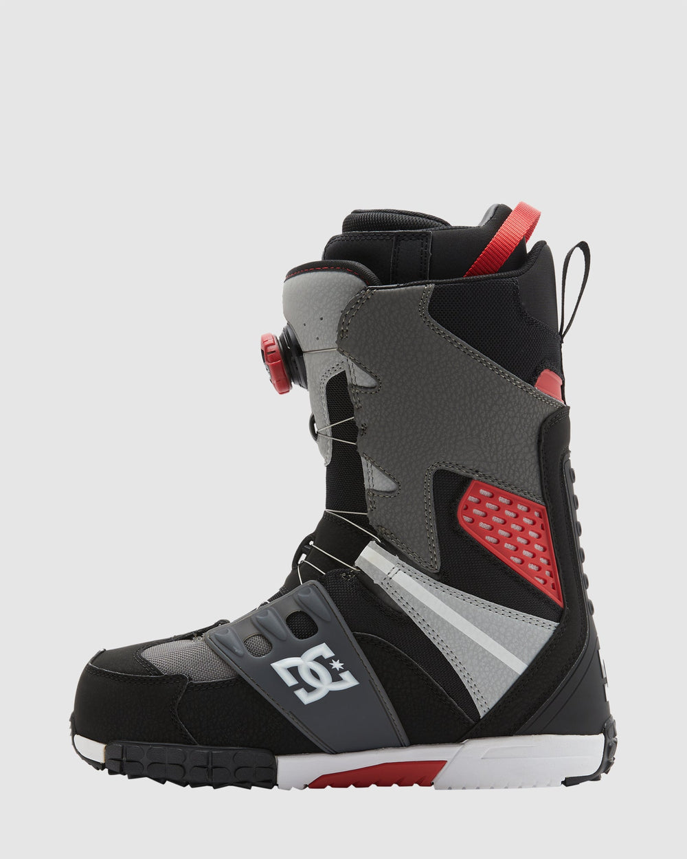 Mens Phantom BOA Snowboard Boots - BLACK/GREY/RED / 7 | DC Shoes