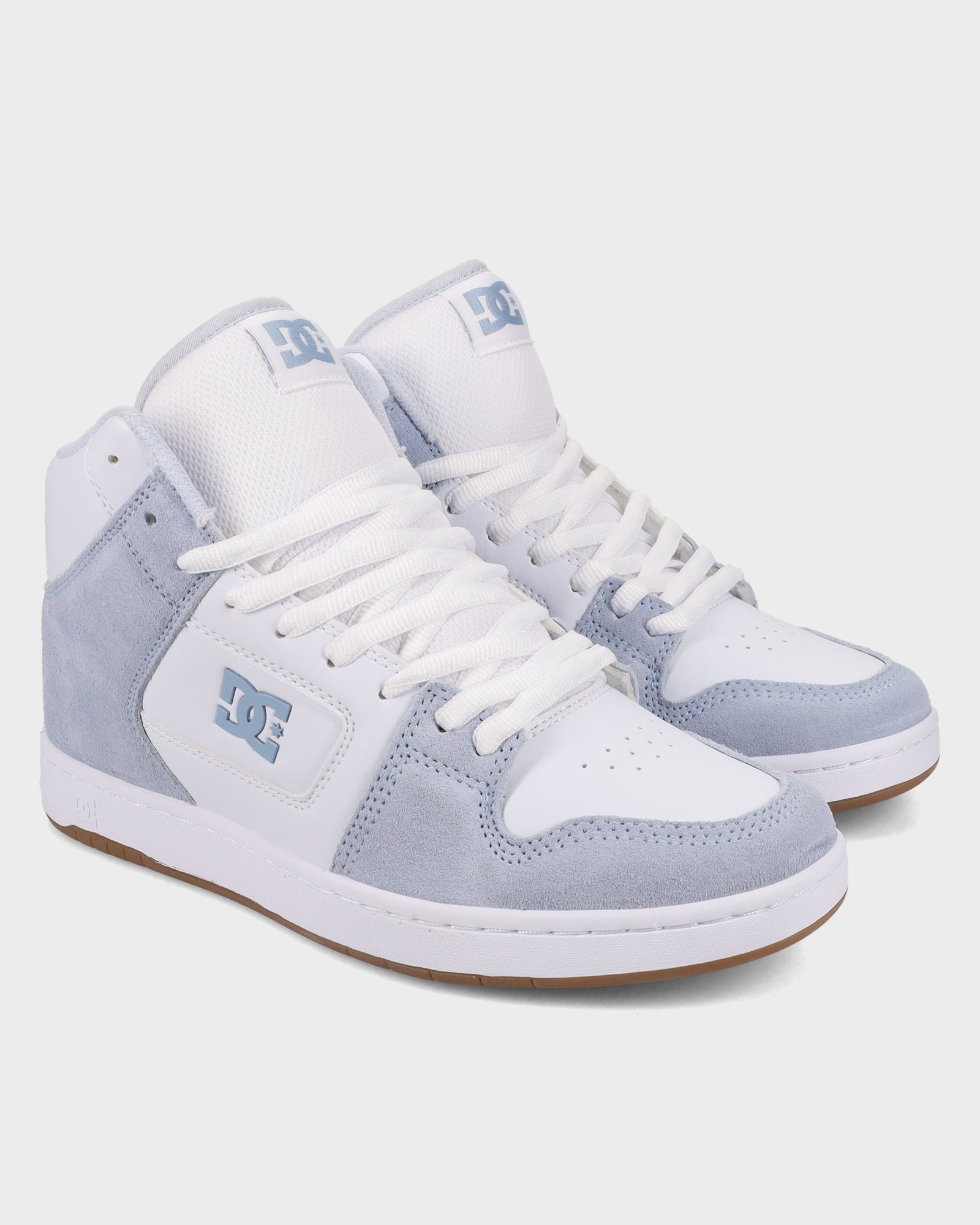 Mens Manteca 4 Hi Sneakers - GREY/WHITE / 4 | DC Shoes