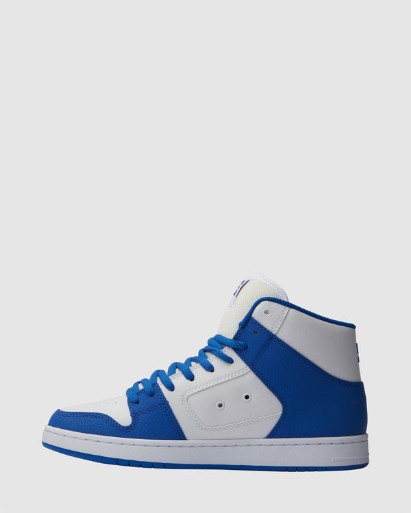 Mens Manteca 4 HI Shoes - BLUE/BLUE/WHITE / 4 | DC Shoes
