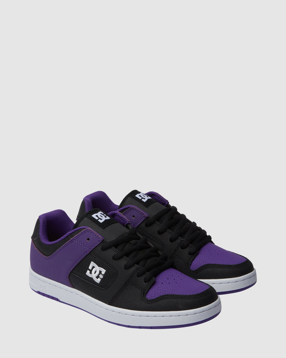 Mens Manteca 4 Shoes - BLACK/PURPLE/ORANGE / 4 | DC Shoes