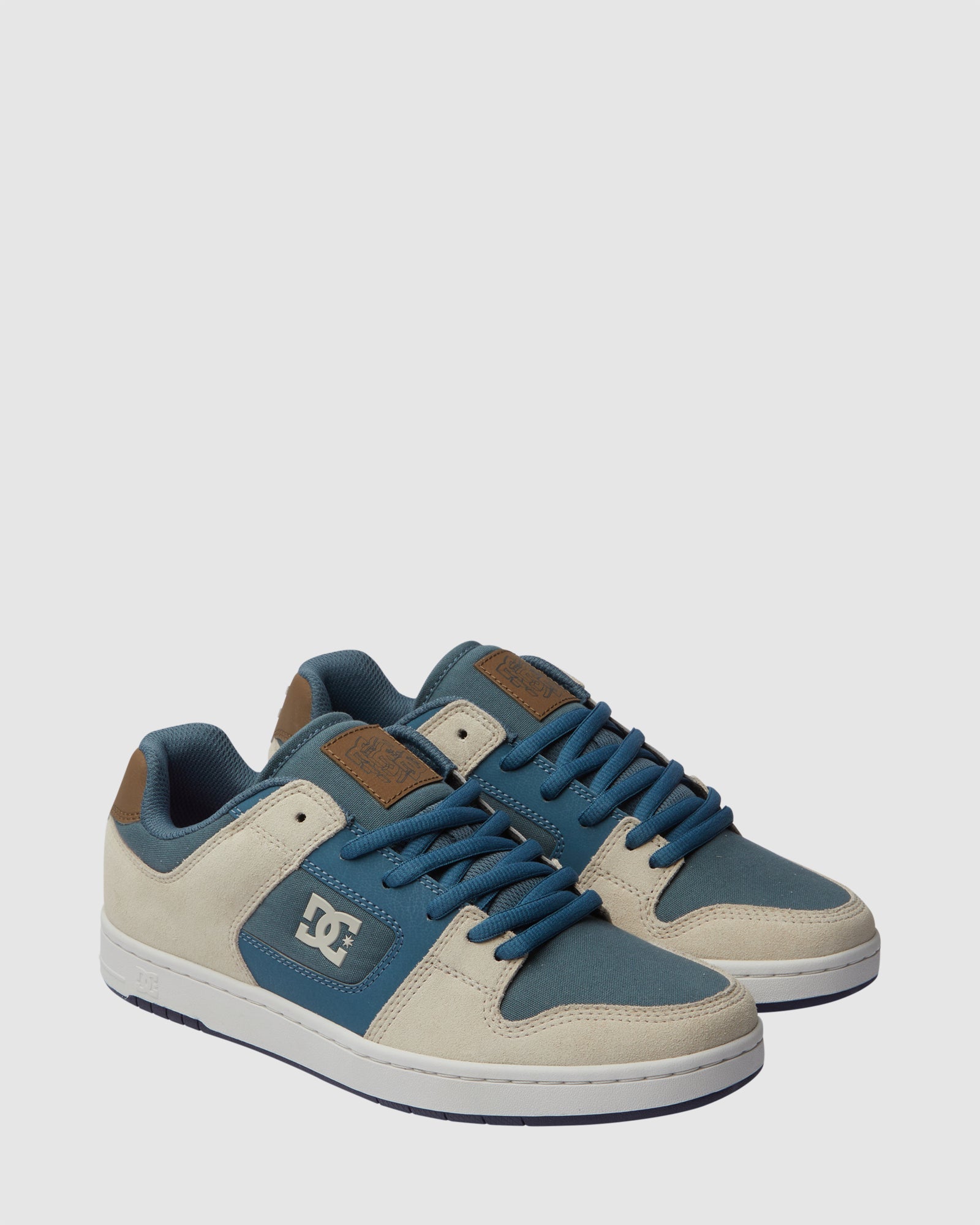 Mens Manteca 4 Shoes - GREY/BLUE/WHITE / 4 | DC Shoes
