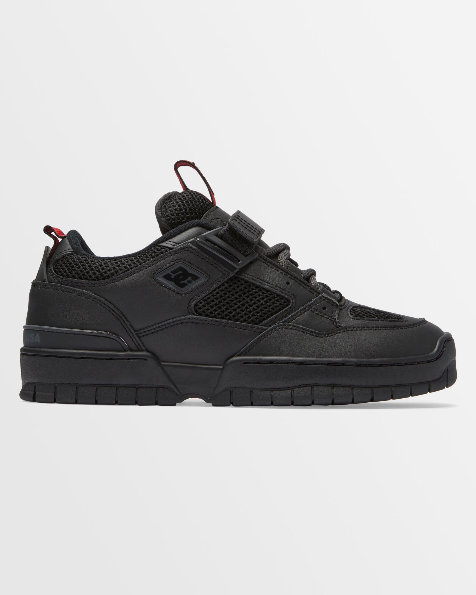 Mens JS 1 Shoes - BLACK/RED / 7 | DC Shoes