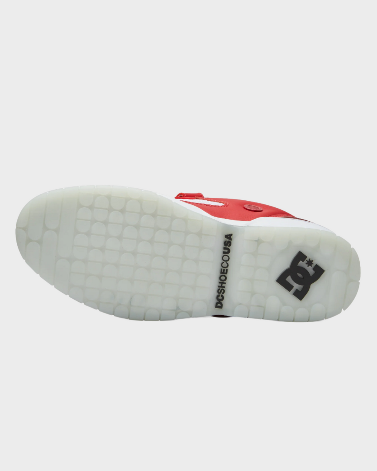 Mens JS 1 Shoes - RED/WHITE / 7 | DC Shoes