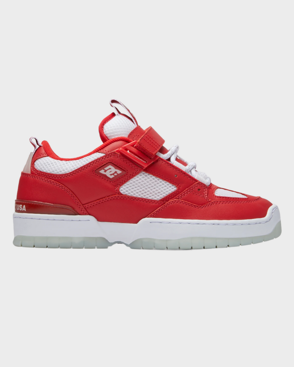 Mens JS 1 Shoes - RED/WHITE / 7 | DC Shoes