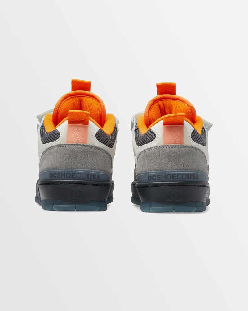 Mens JS 1 Shoes - GREY/BLACK/ORANGE / 7 | DC Shoes