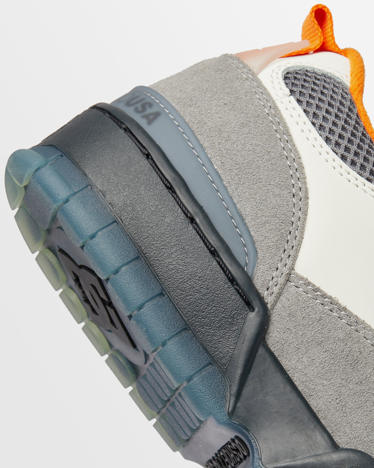 Mens JS 1 Shoes - GREY/BLACK/ORANGE / 7 | DC Shoes