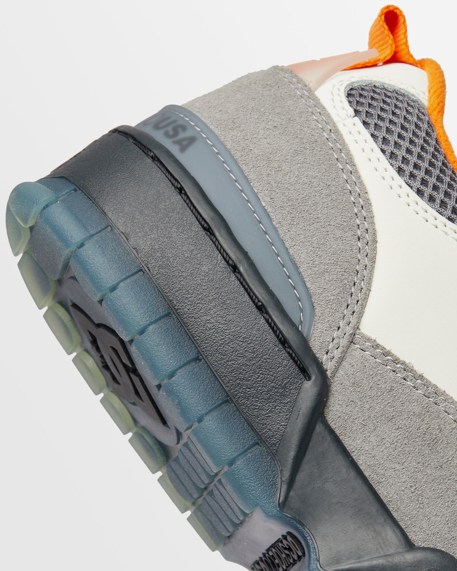 Mens JS 1 Shoes - GREY/BLACK/ORANGE / 7 | DC Shoes