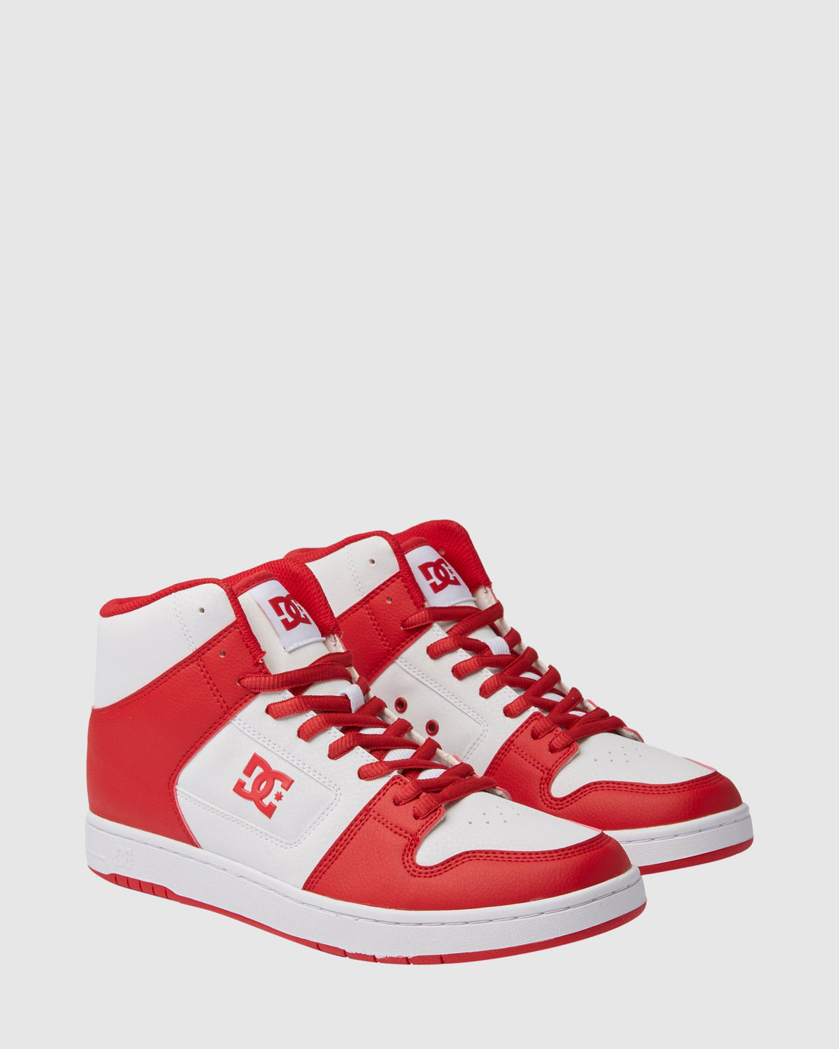 Mens Manteca 4 HI SN Shoes - WHITE/RED / 4 | DC Shoes