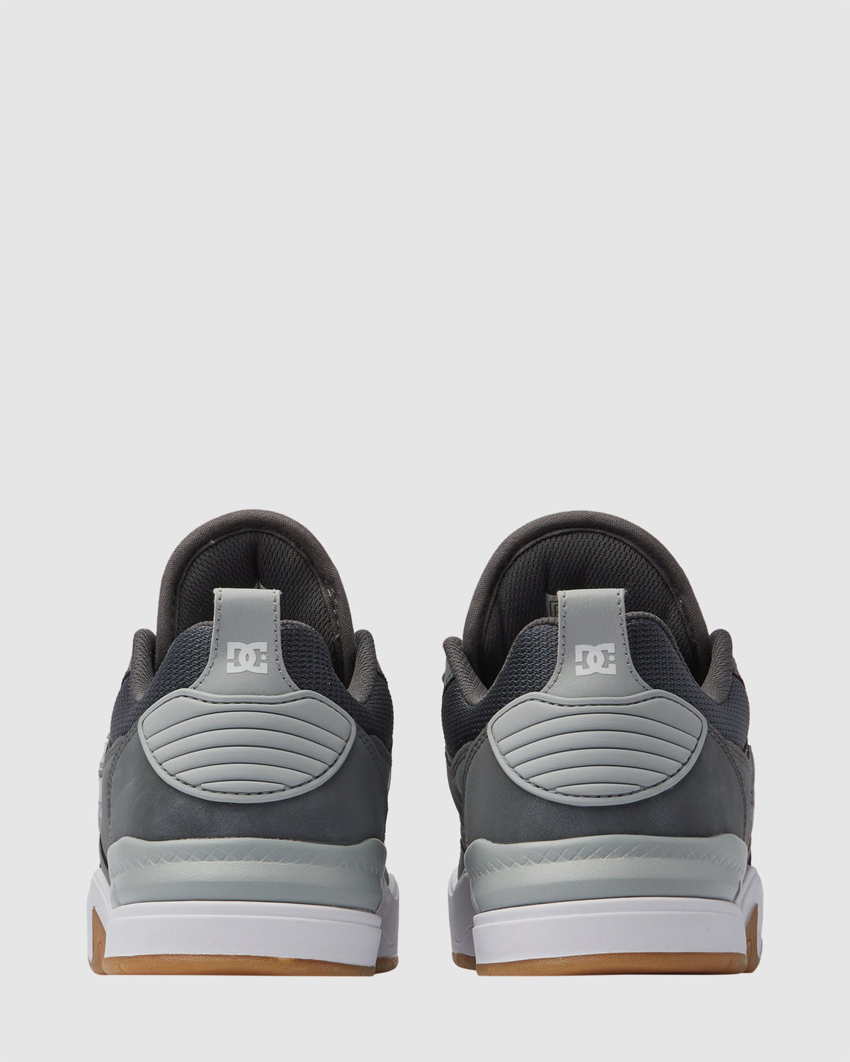 Mens Dc Ascend Shoes - DARK GREY/WHITE / 4 | DC Shoes