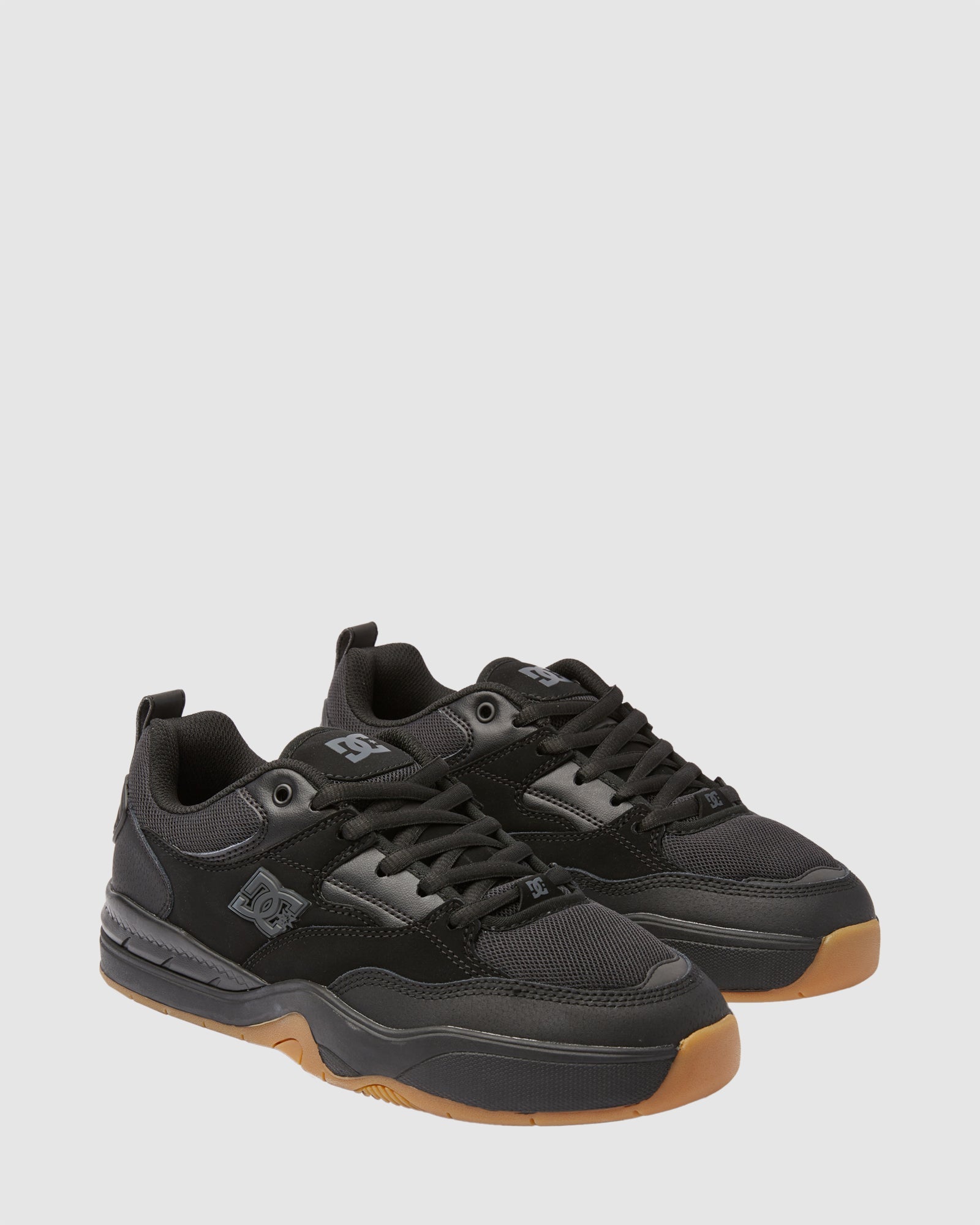 Mens DC Ascend Sneakers - BLACK/BLACK/GUM / 4 | DC Shoes