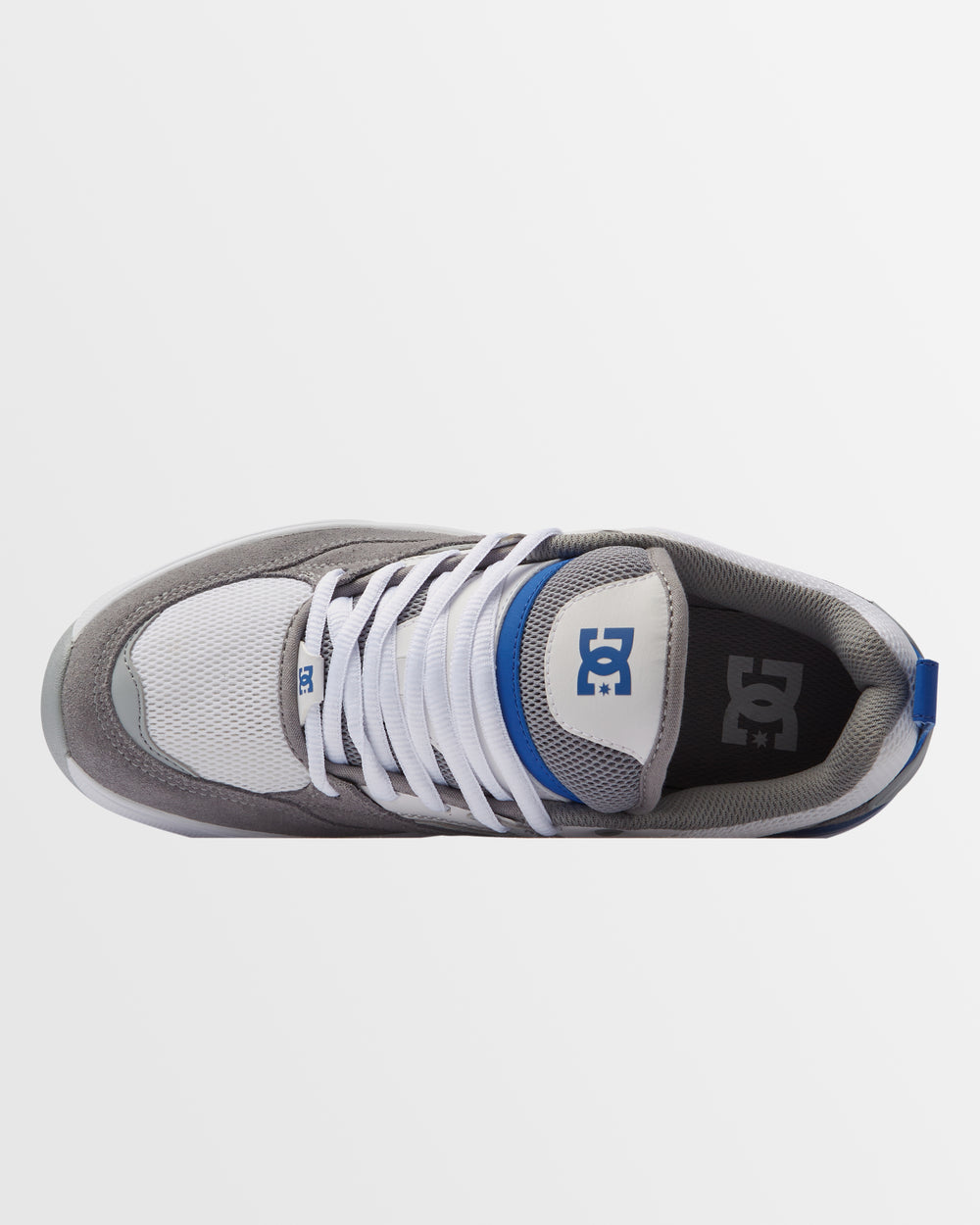 Mens DC Ascend Shoes - WHITE/GREY/BLUE / 7 | DC Shoes