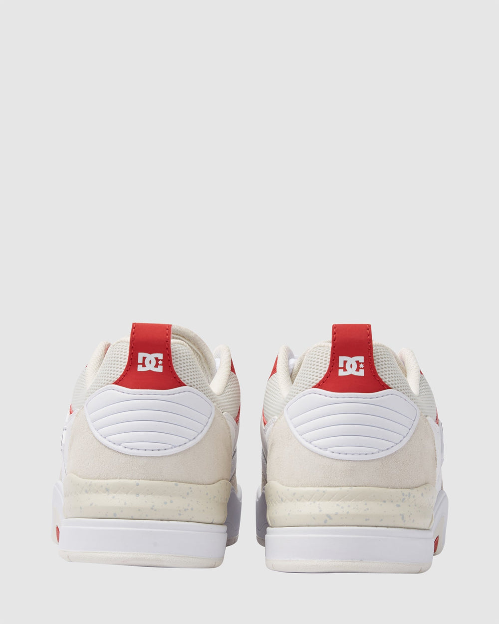 Mens Dc Ascend S Shoes - WHITE/RED / 7 | DC Shoes