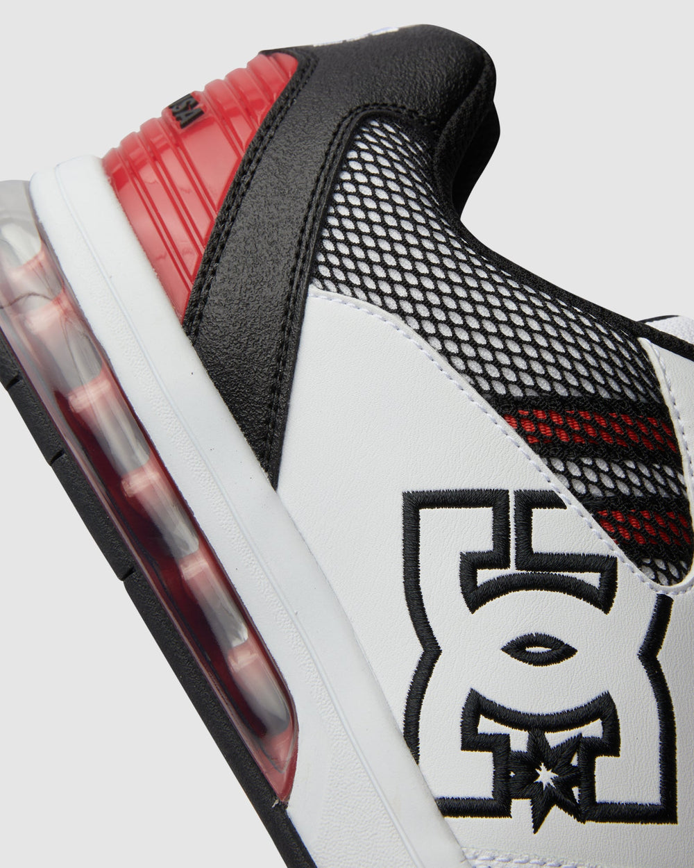 Men's Versatile Shoes - WHITE/BLACK/RED / 7 | DC Shoes