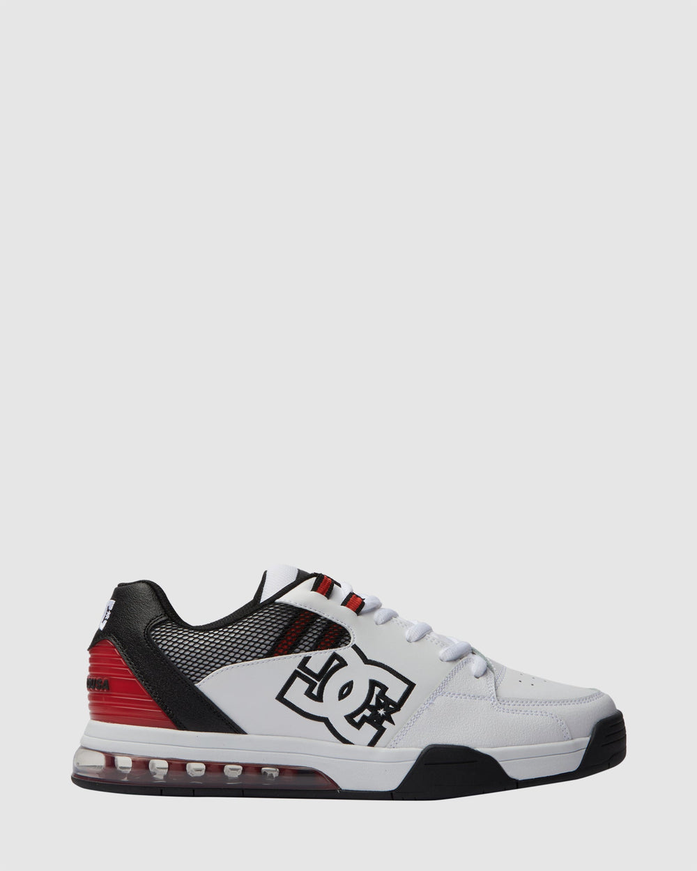 Men's Versatile Shoes - WHITE/BLACK/RED / 7 | DC Shoes