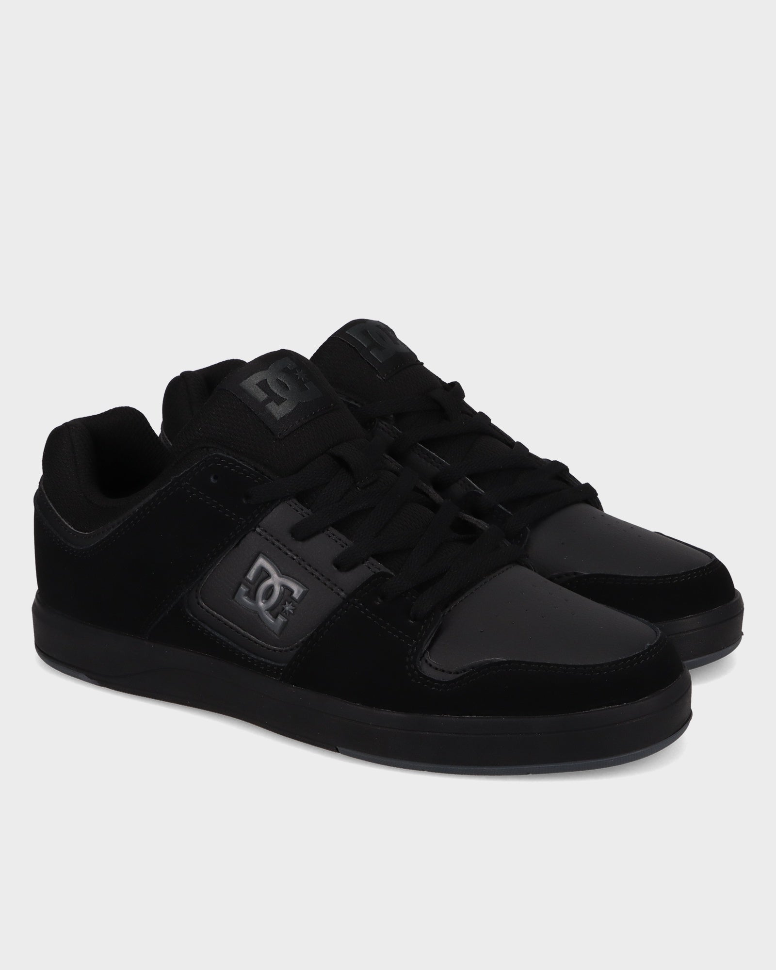 Mens DC Shoes Cure Skate Shoes - BLACK / BLACK / BLACK / 6 | DC Shoes