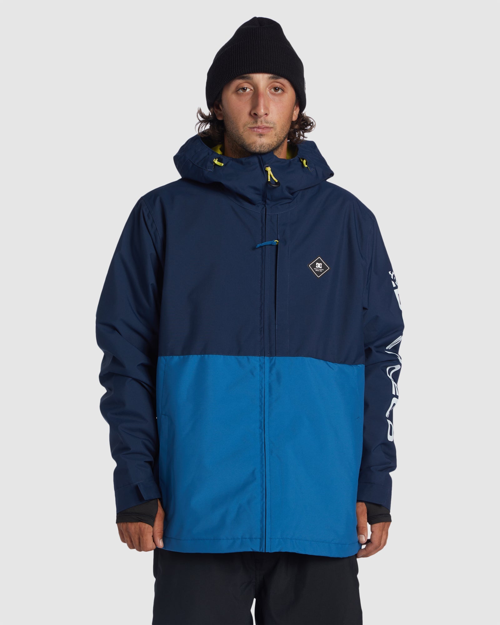 Mens Basis Snow Jacket - DRESS BLUES / S | DC Shoes