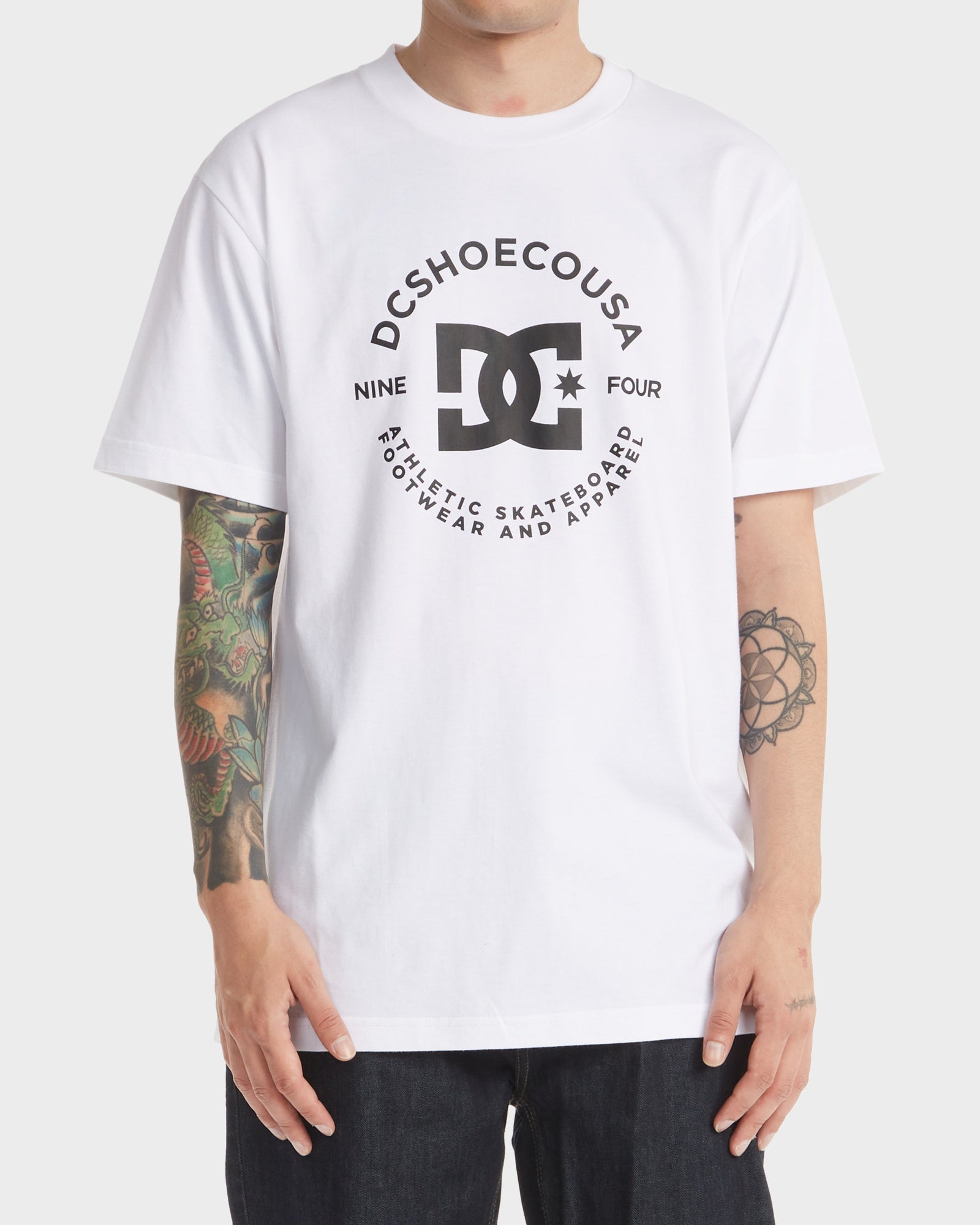 Mens DC Star Pilot T-Shirt - WHITE / S | DC Shoes