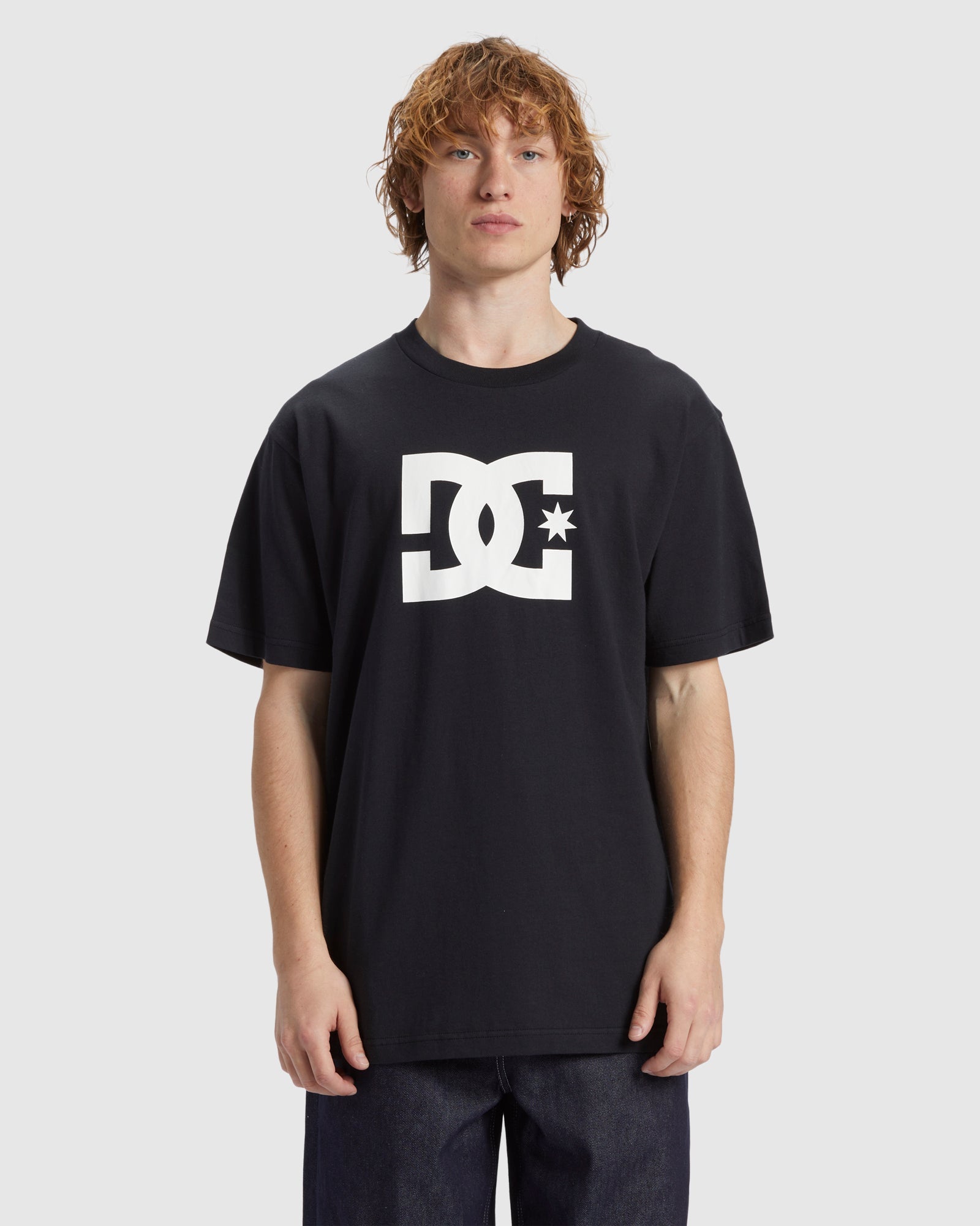 Mens DC Star Heritage Short Sleeve T-Shirt - BLACK / XS | DC Shoes
