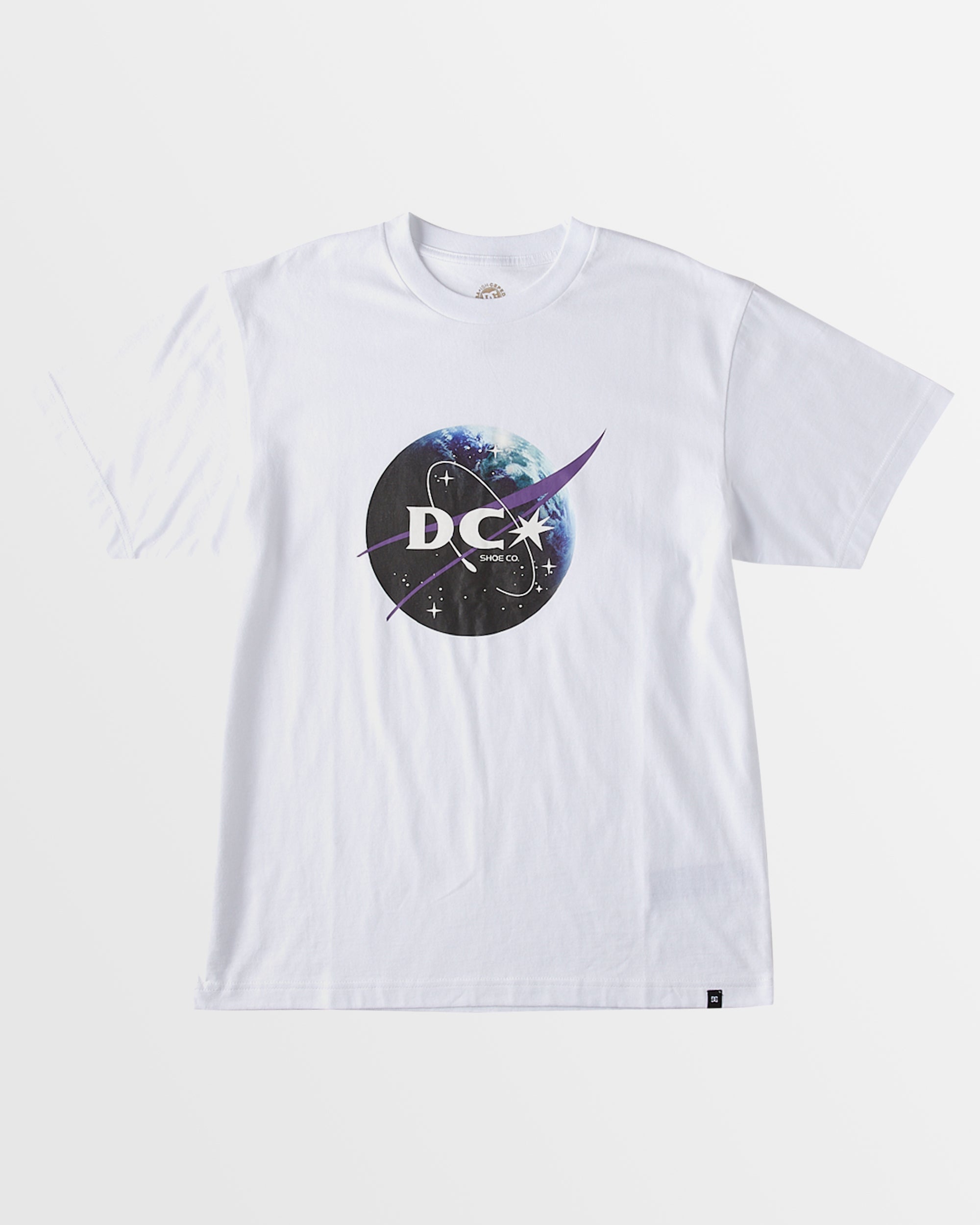 Mens DC Ish Heritage Short Sleeve T-Shirt - WHITE / S | DC Shoes